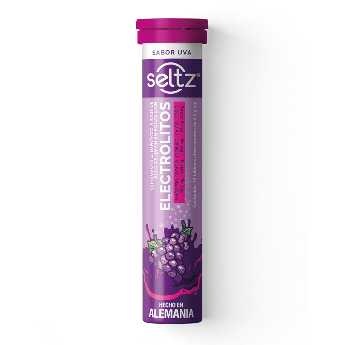 SELTZ ELEC S ALIM UVA 13TAB EFER - Circulo de la Salud Oro