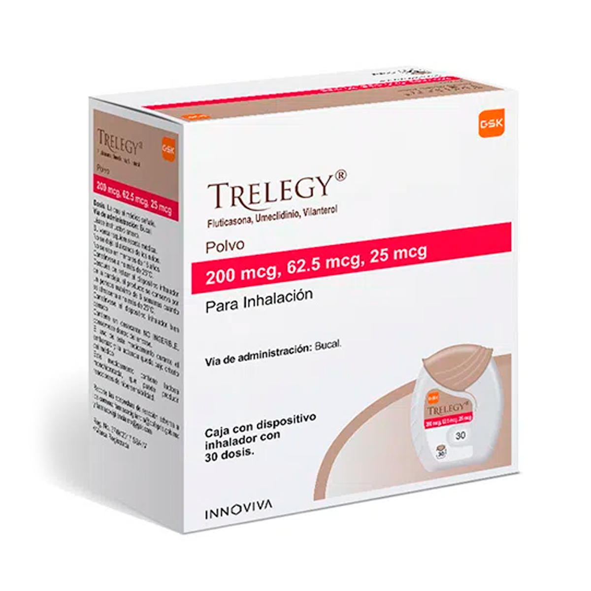TRELEGY 200MCG INH 30 DOSIS PVO - Circulo de la Salud Oro