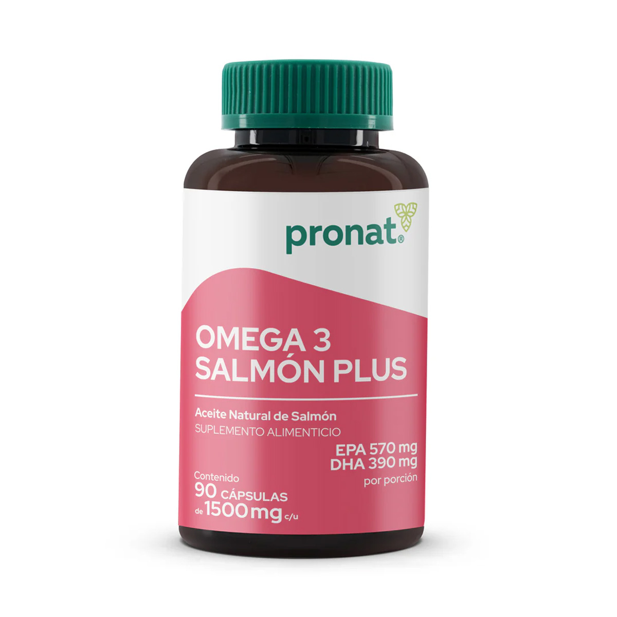 OMEGA3 SALMON PLUS PRONAT 90 CAPS - Circulo de la Salud Oro
