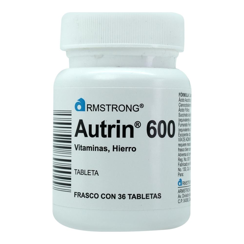 AUTRIN 600 MG FCO 36 TAB - Circulo de la Salud Oro