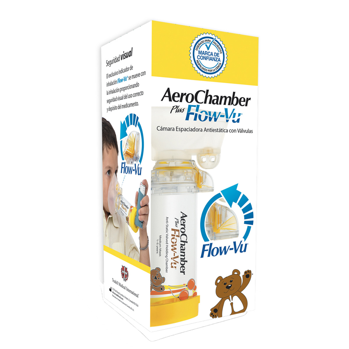 AEROCHAMBER PLUS INF FLOW-VU - Circulo de la Salud Oro