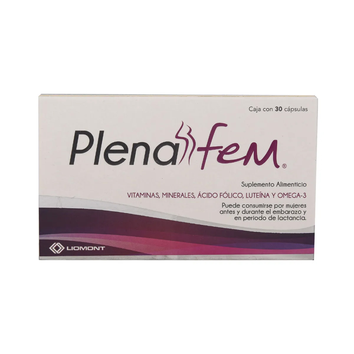 PLENAFEM SUP ALIM 30 CAPS - Circulo de la Salud Oro